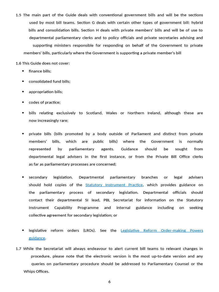 Statutory Instrument Practice | PDF