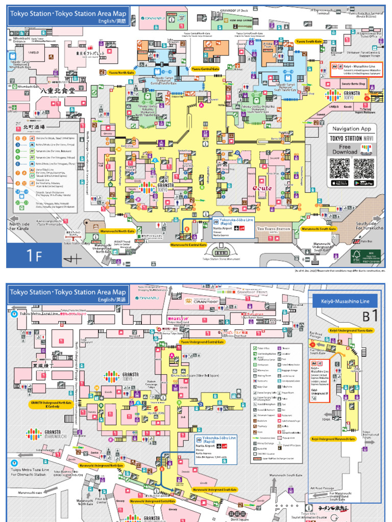 Tokyo-Station-Map_December-2022 | PDF