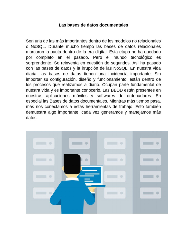 Las Bases de Datos Documentales | PDF
