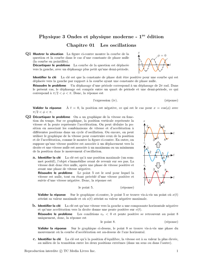 Corrige Physique | PDF