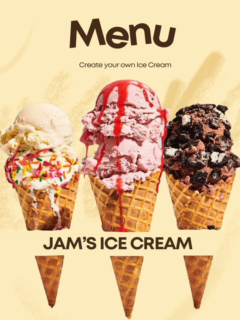 Jam’s Menu | PDF