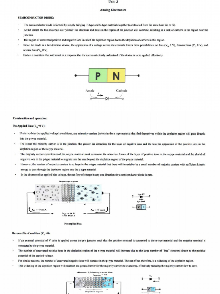 Analog Electronics | PDF