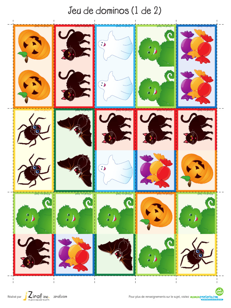 Halloween Dominos | PDF