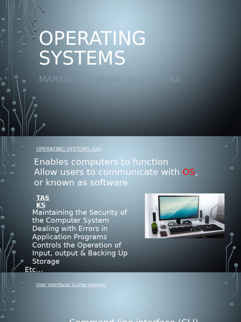 Operating SYSTEMS | PDF