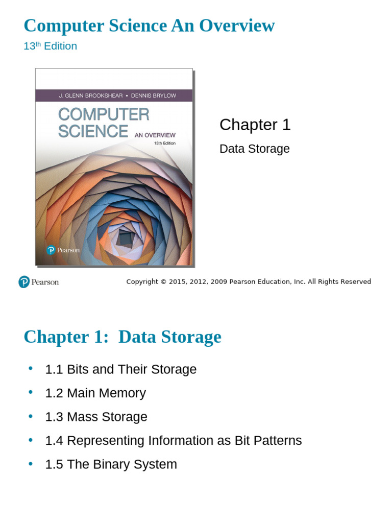 Chapter1 - Data Storage | PDF Chapter1 - Data Storage | PDF
