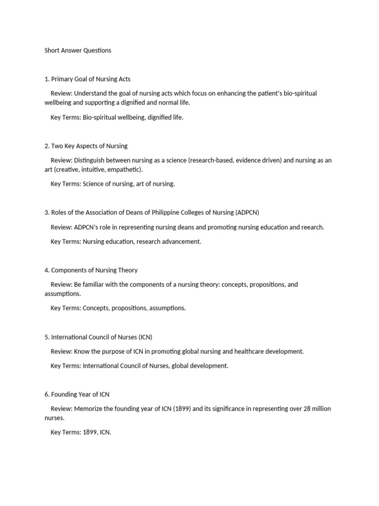 Review Pointers 01 | PDF