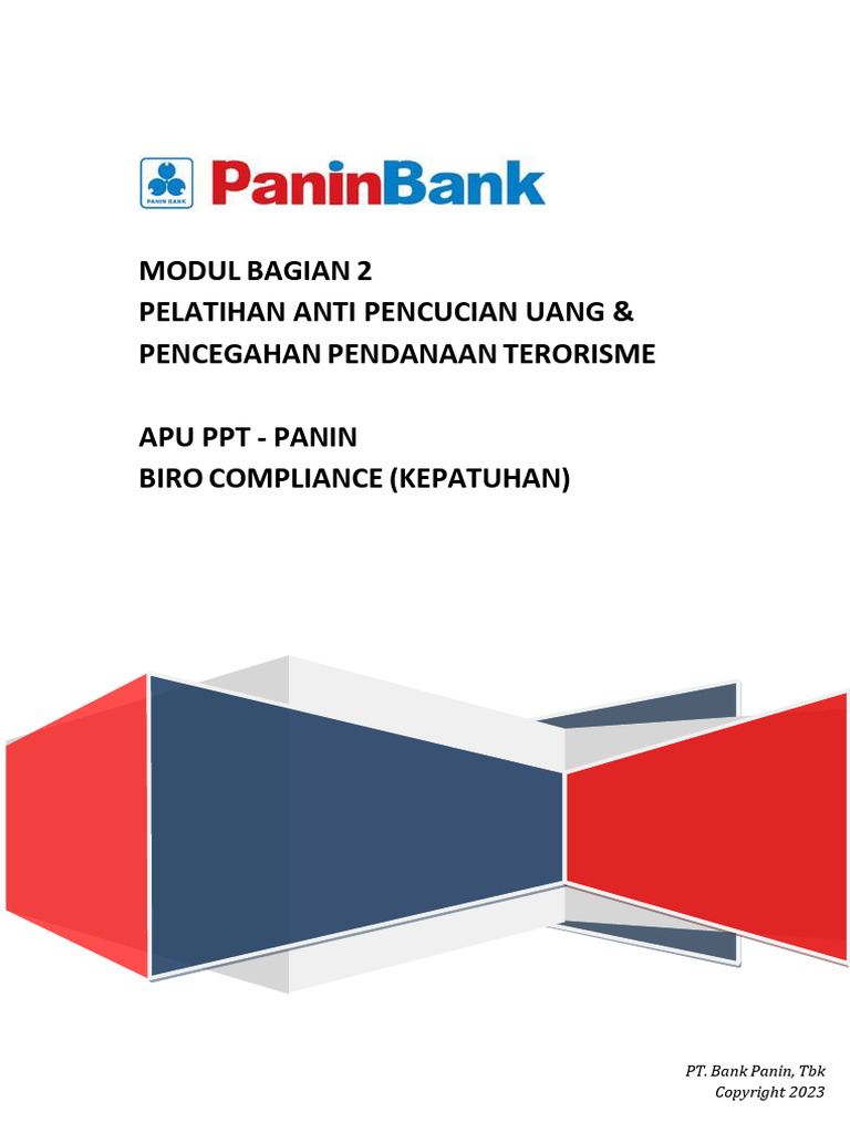 Modul Bagian 2 - APUPPT Panin | PDF