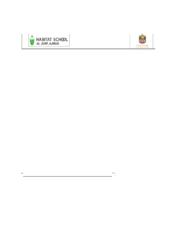 Worksheet - in The Presence of Allah, His Prophet & The Ruler | PDF