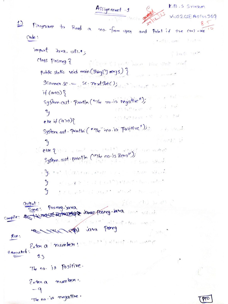 Java Assignment 1 | PDF