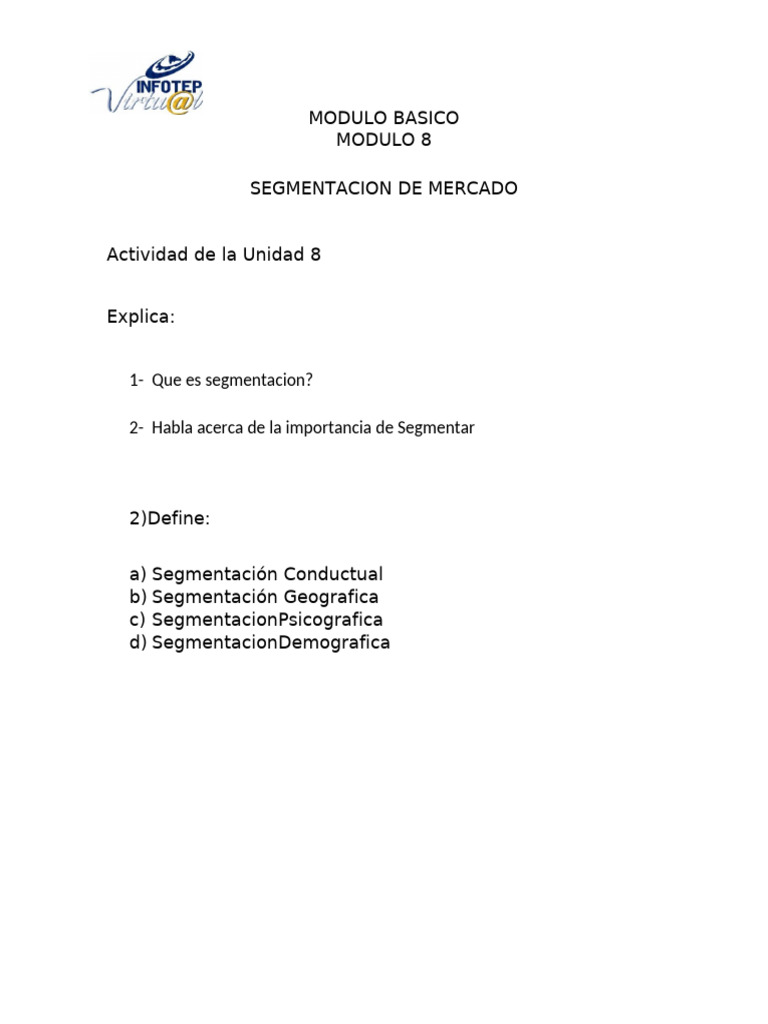 Actividad Modulo 8 | PDF | Arte | Informática