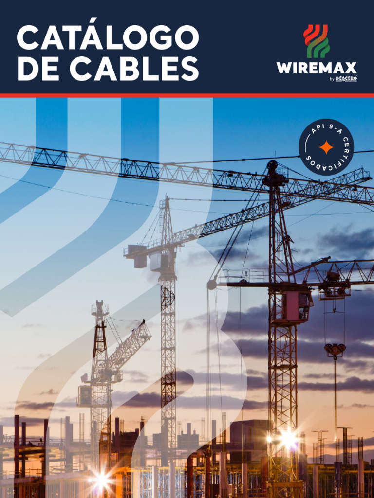 Catalogo de Cables Wiremax by Deacero | PDF