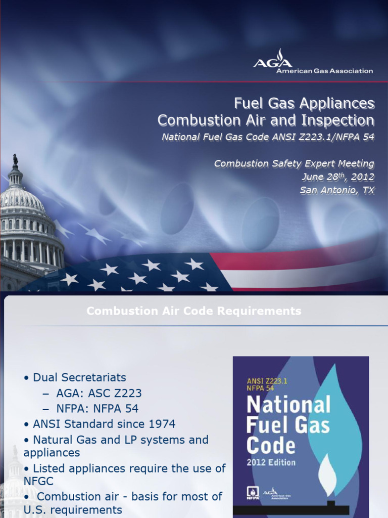 Aga Combustion Safety | PDF | Duct (Flow) | Home & Garden