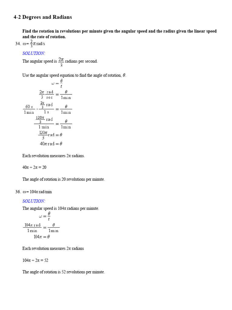 Lesson 4.2 Homework Solutions Part 2 | PDF