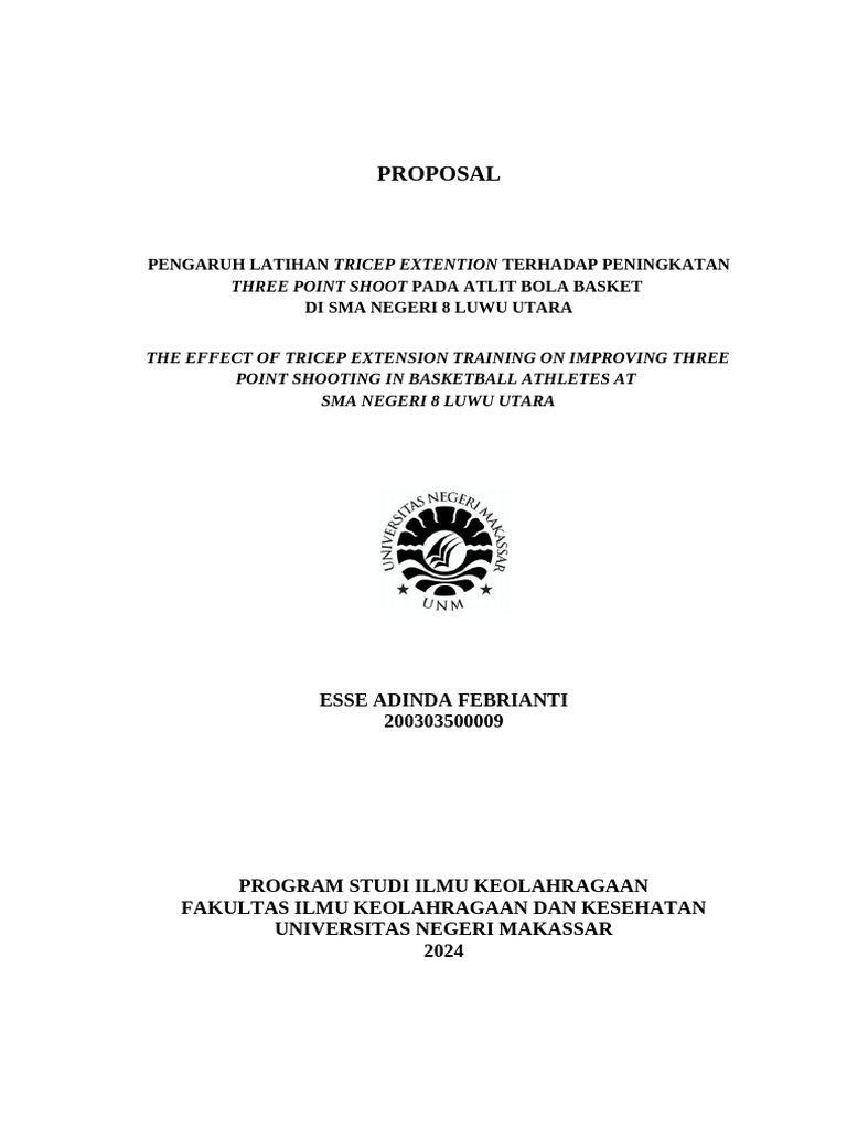 Proposal Esse Fix | PDF