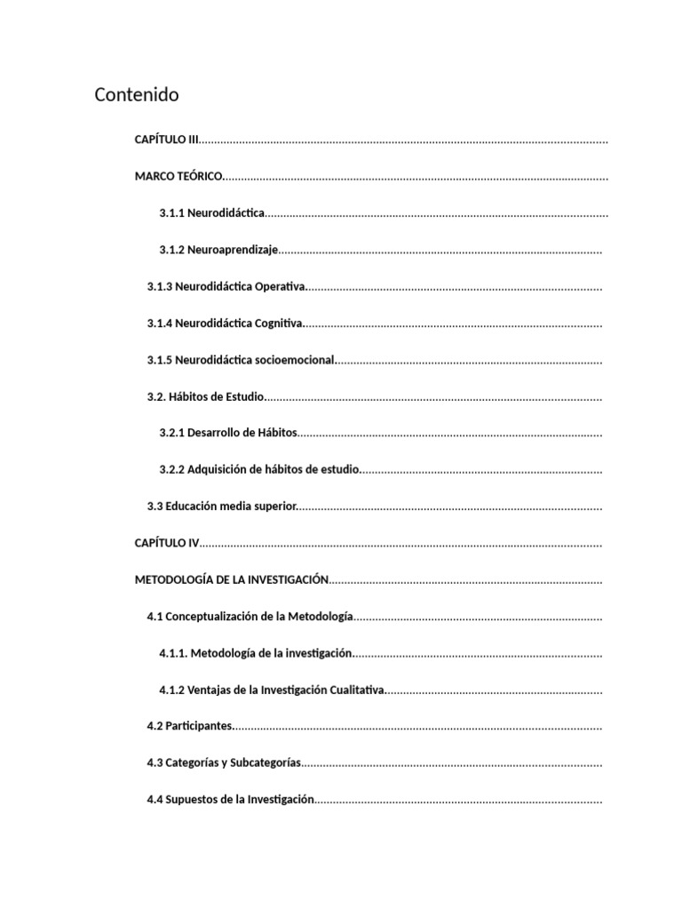 Formato Indice | PDF