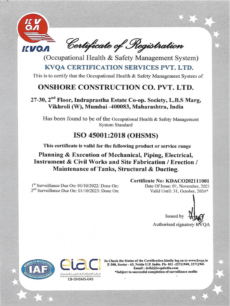 Ohsms Sample | PDF