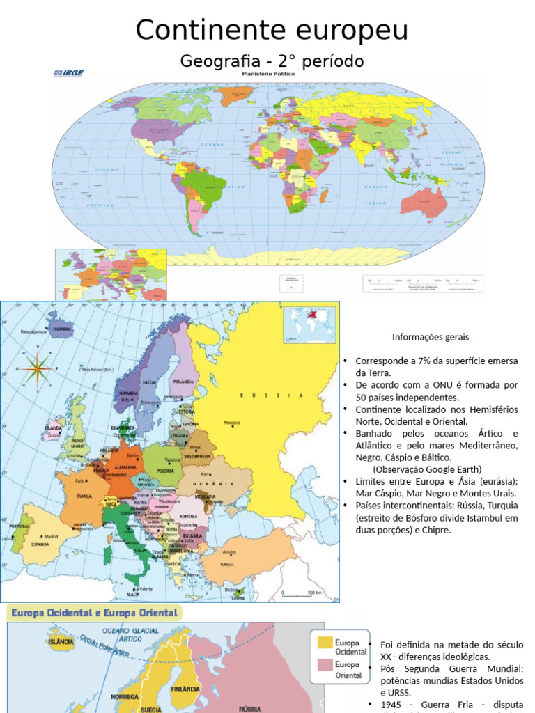 Continente Europeu | PDF