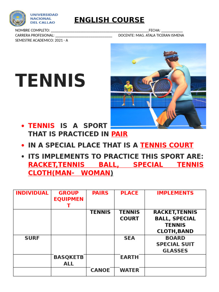 Sesion #2 - Homework Sports | PDF