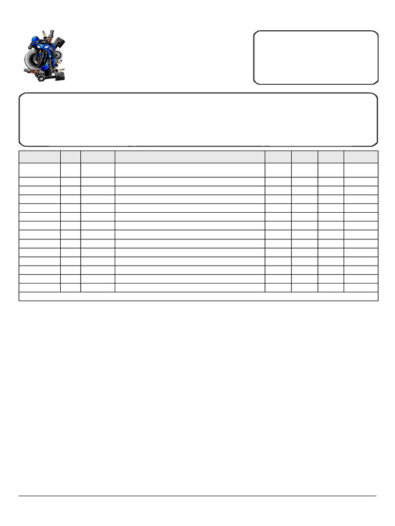 Proforma #0001-00000030: Brenda Motors Brenda Motors E.I.R.L | PDF