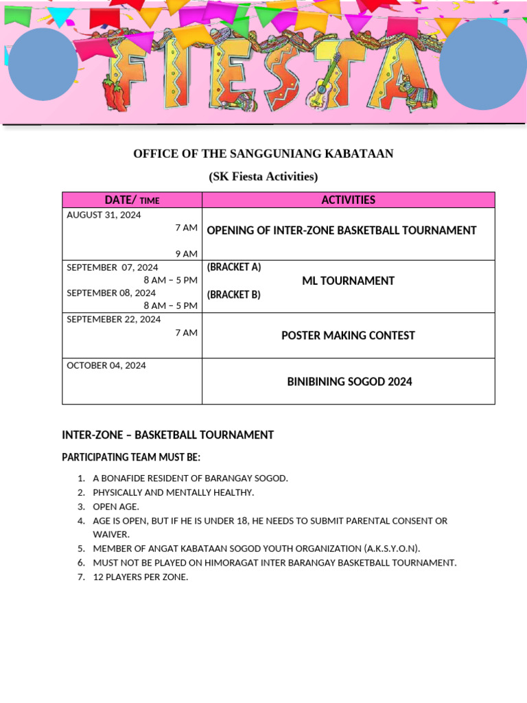 Office of The Sangguniang Kabataan | PDF