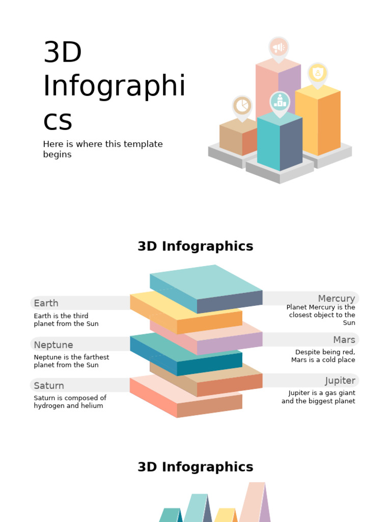 3D Infographics by Slidesgo | PDF