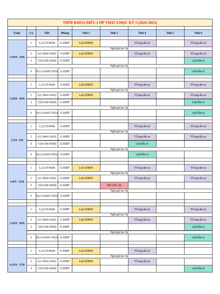 TKB HK1 Năm 3 TM47.3 | PDF