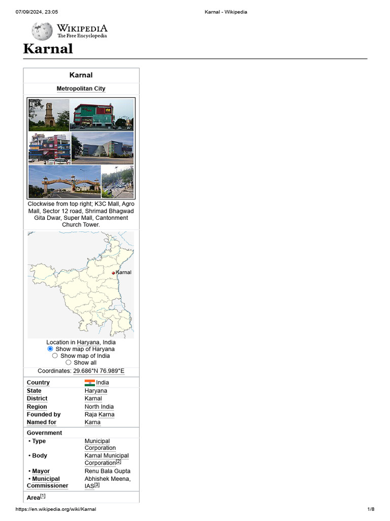 Karnal | PDF