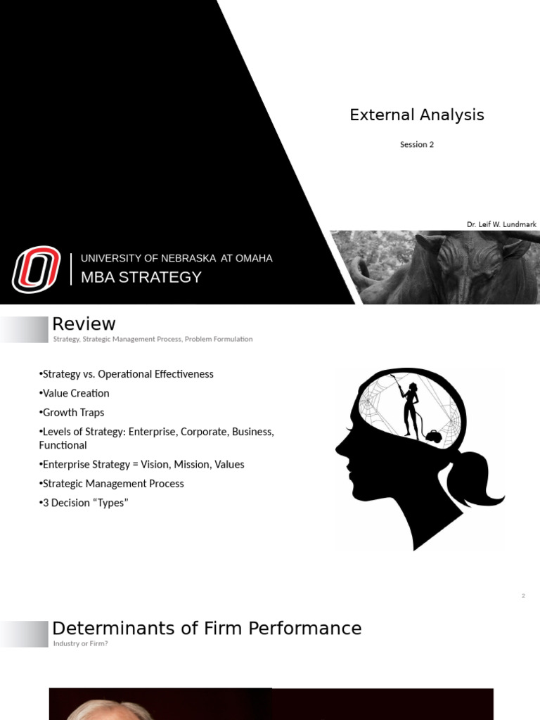 External Analysis | PDF