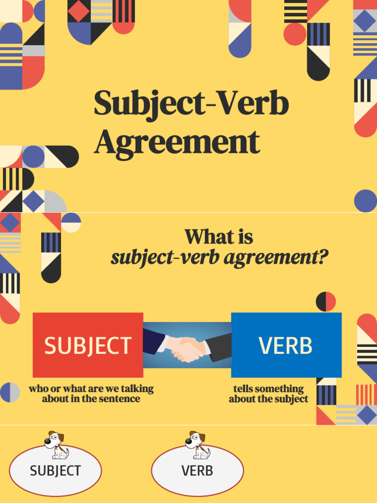 Subject-Verb Agreement (Grade 4) | PDF | Subject (Grammar) | Language ...