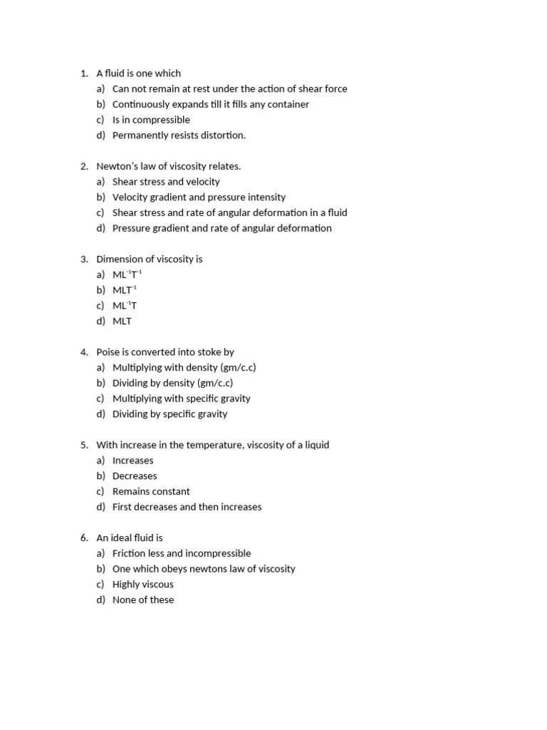 Unit operations-II Question Bank | PDF | Reynolds Number | Science ... Unit operations-II Question Bank | PDF | Reynolds Number | Science ...