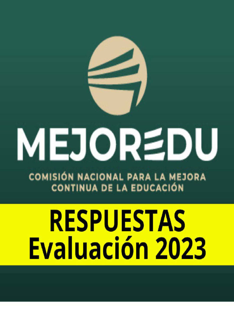 ??respuestas Mejoredu Soluciones Educativas 1° 6° | PDF