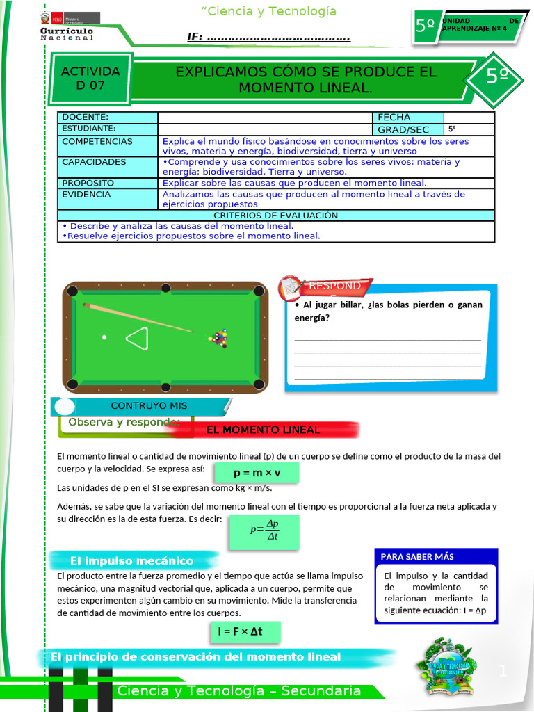 D-5º Act 4-Cyt-Und 4 | PDF
