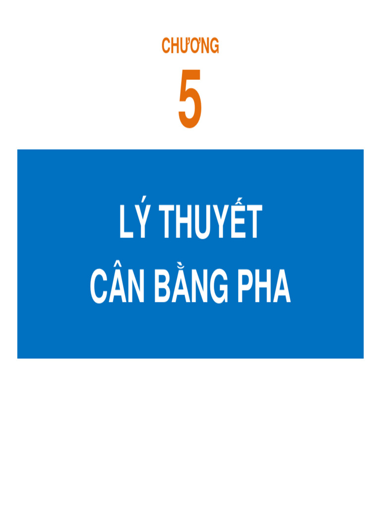 Xemtailieu Ly Thuyet Can Bang Pha Trong He Mot Cau Tu | PDF