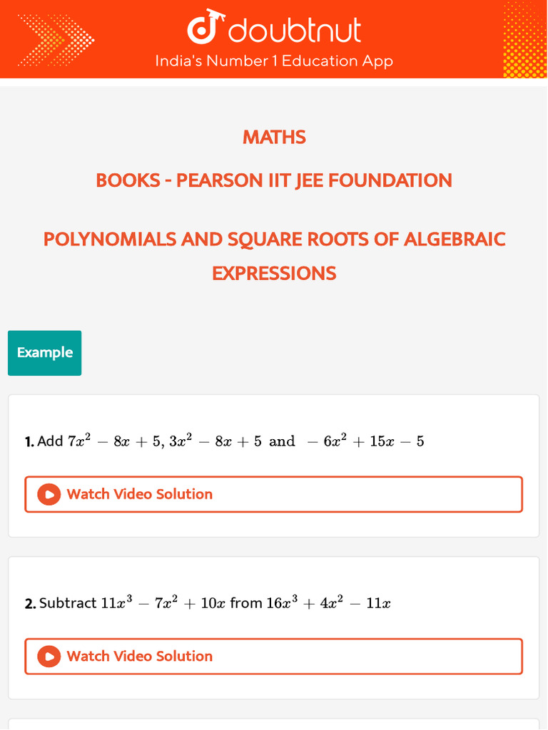 Books Doubtnut Question Bank | PDF