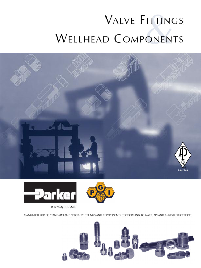 Wellhead Fittings Valve Components PGI WF PDF-1 | PDF