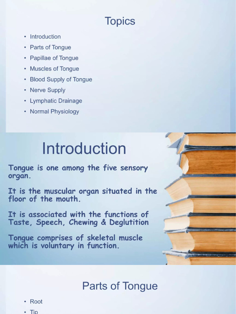 Tounge 1 Anatomy | PDF