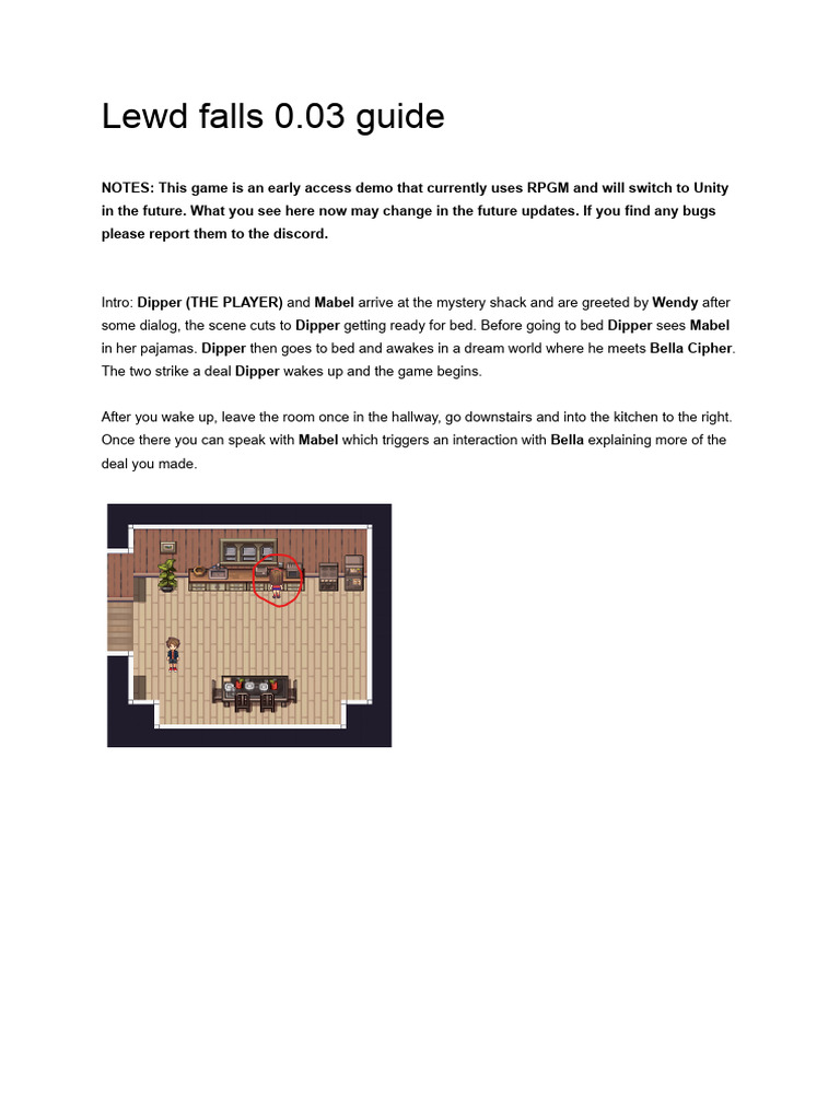Lewd Falls 0.03 Guide | PDF