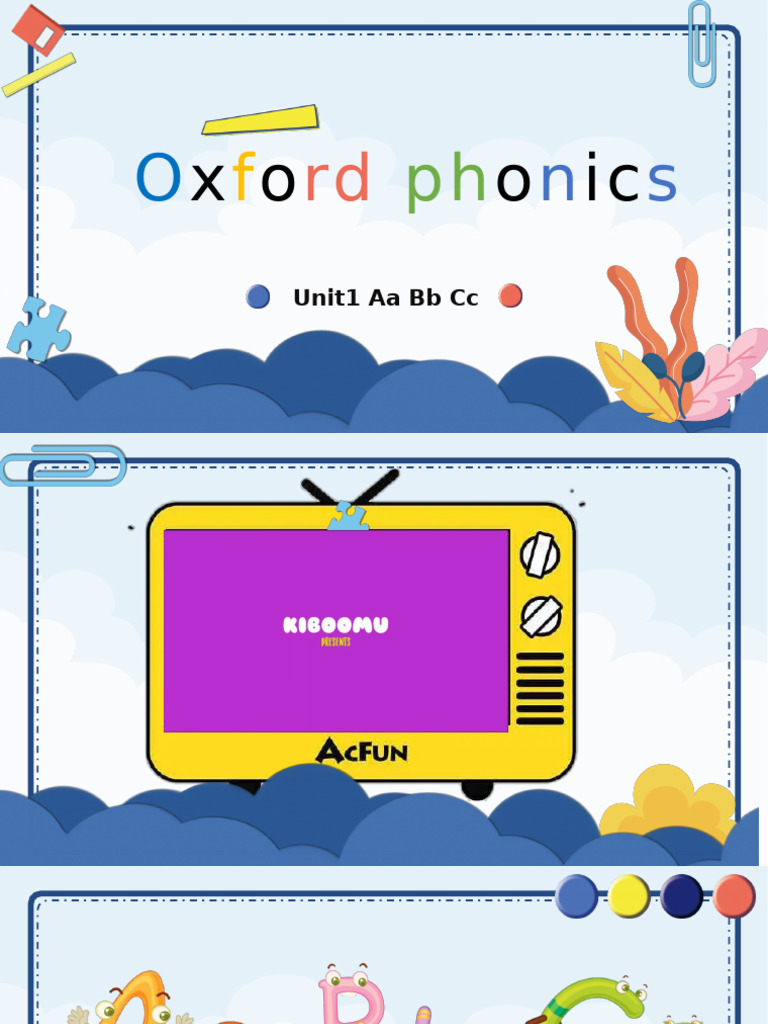 Oxford Phonics World Level 1 Unit1 Aa BB CC | PDF