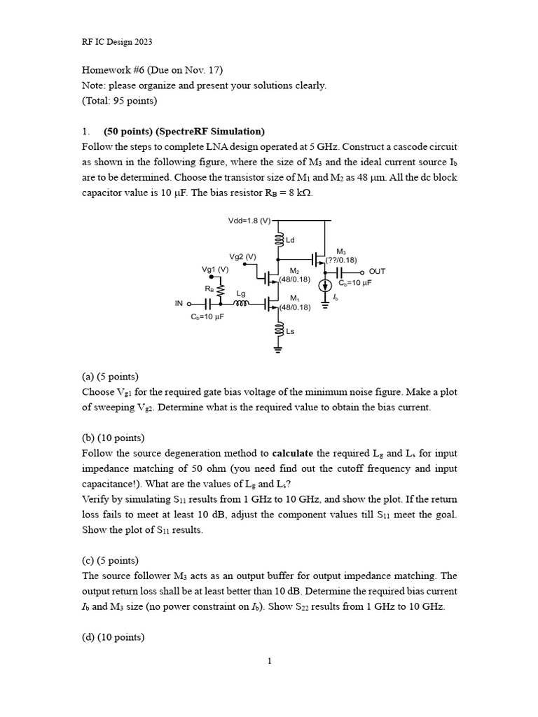 2023 Homework6 | PDF