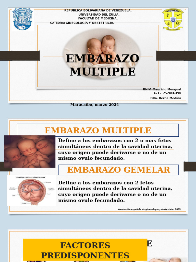 EMBARAZO MULTIPLE | PDF