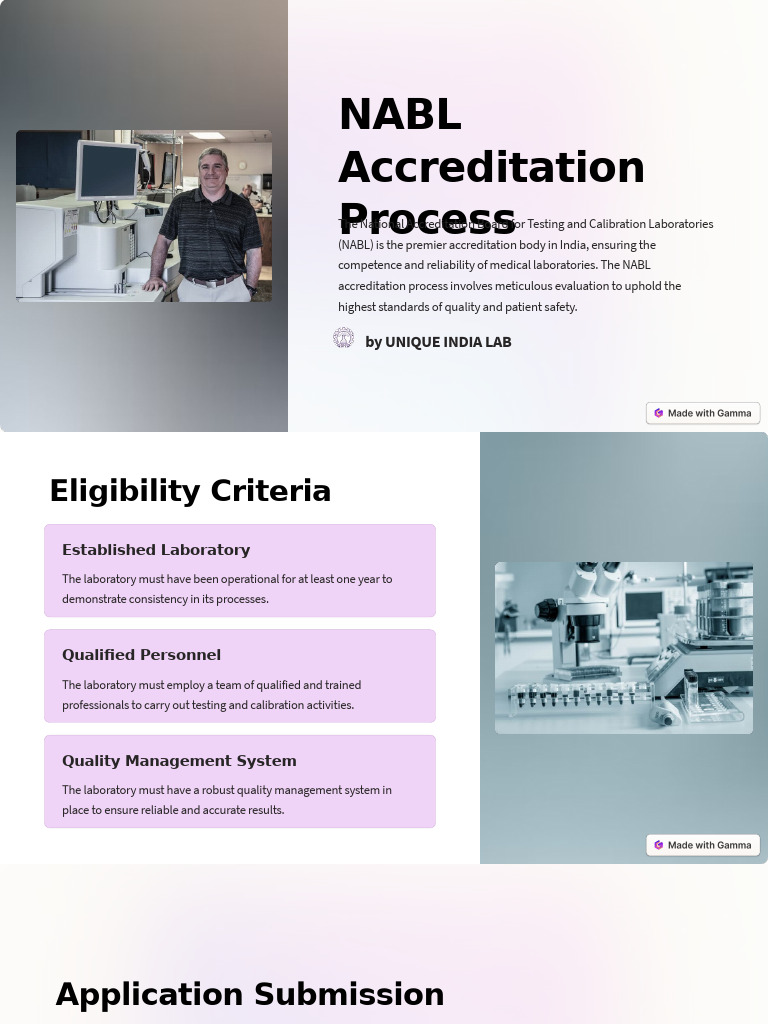 NABL Accreditation Process | PDF