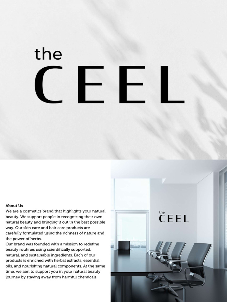 The Ceel - İngilizce Katalog - Compressed | PDF