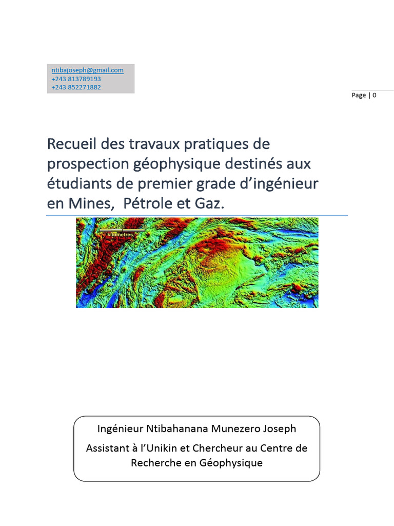PROSPECTION GEOPHYSIQUE_UFA | PDF