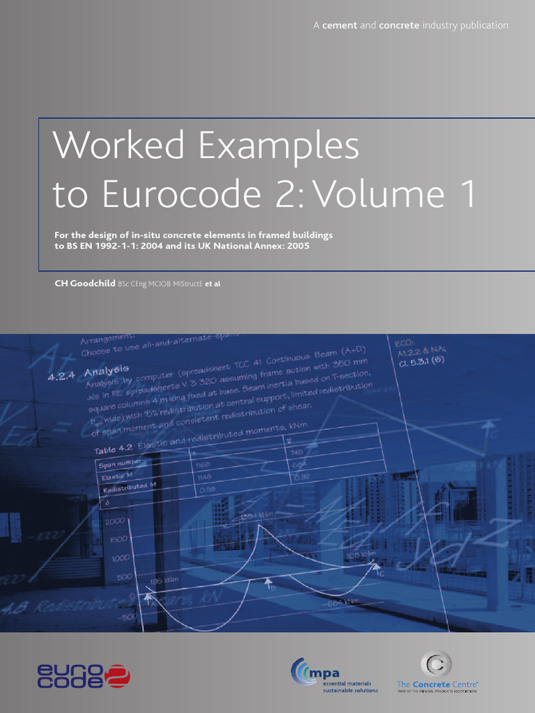 Eurocode - 2 - Volume - 1 Work Example | PDF