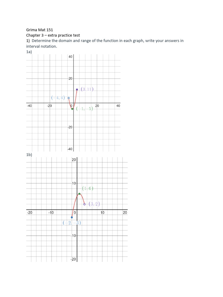Chapter 3 Extra Practice Test Pdf