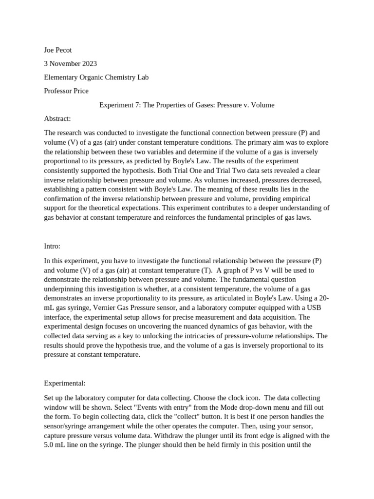 Lab Report | PDF