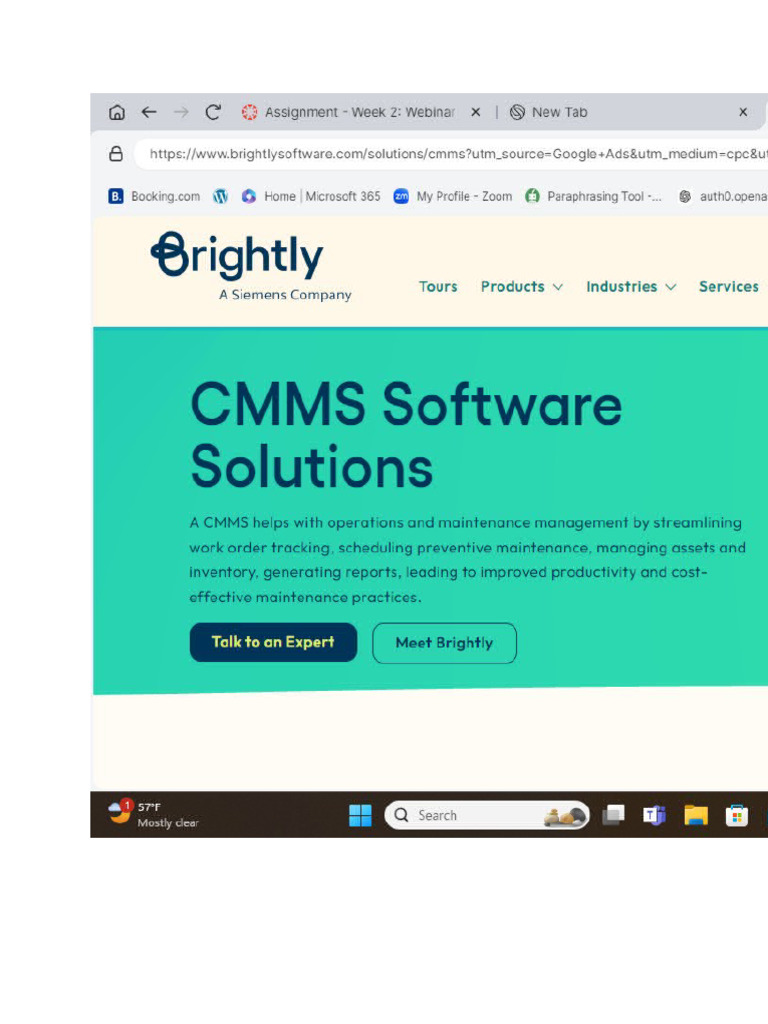 brightly cmms | PDF