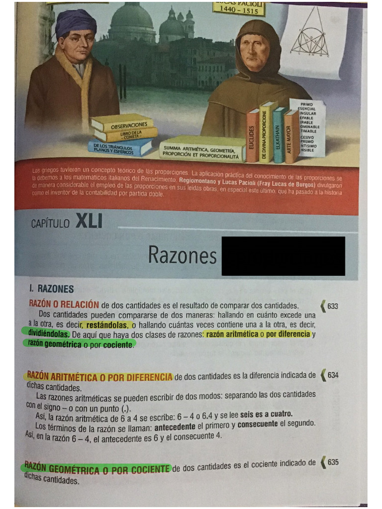Tema Razones | PDF