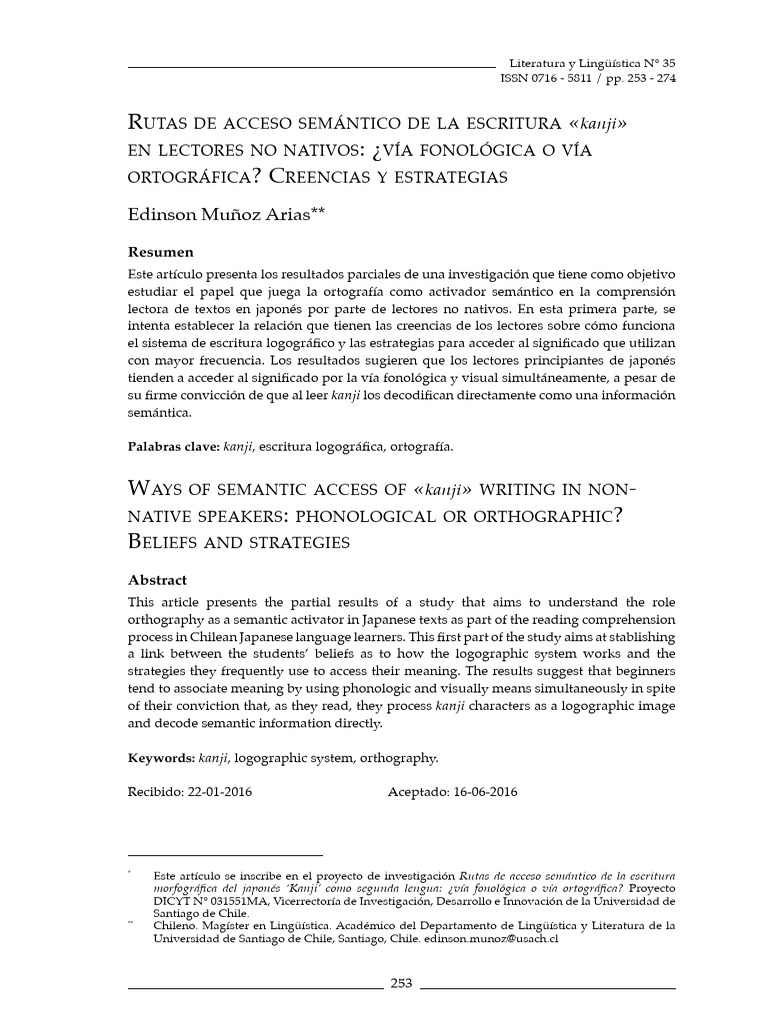 Rutas de Acceso Semántico - LyL | PDF