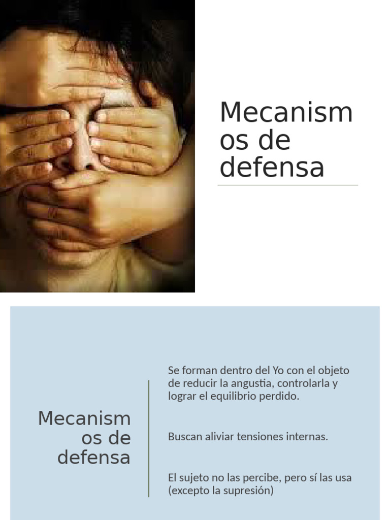 Mecanismos de Defensa | PDF